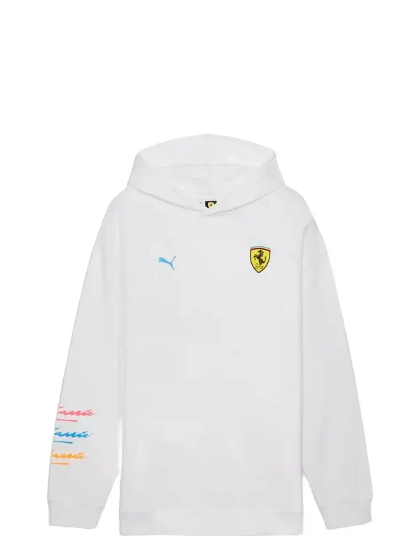 PUMA Scuderia Ferrari Special Edition Graphic Hoodie - White