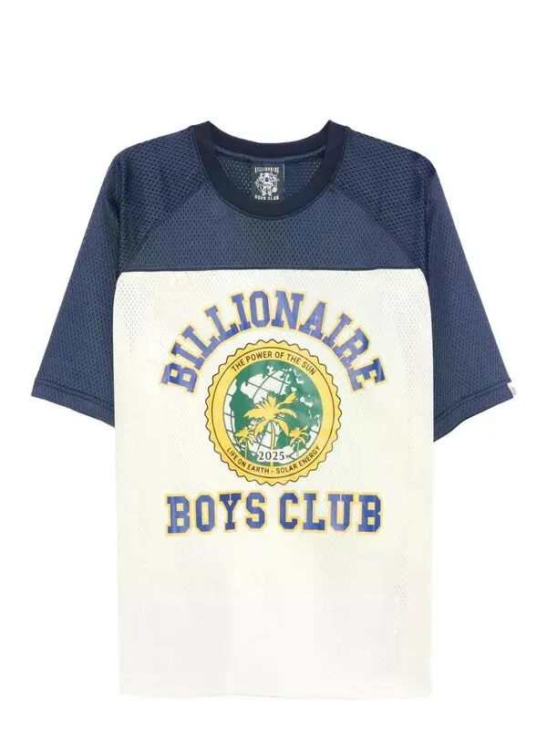 BILLIONAIRE BOYS CLUB Mesh Panelled T-shirt - White