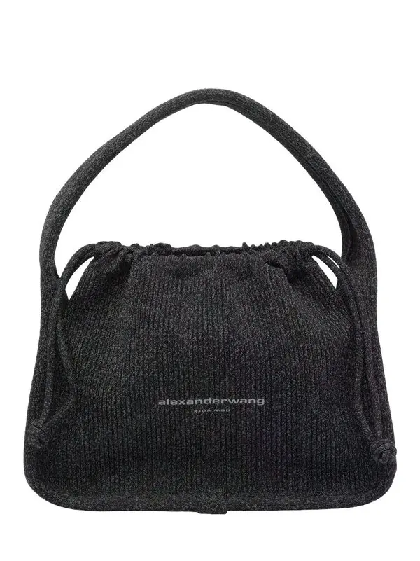 Alexander Wang Small Ryan Coulisse Handbag - Black