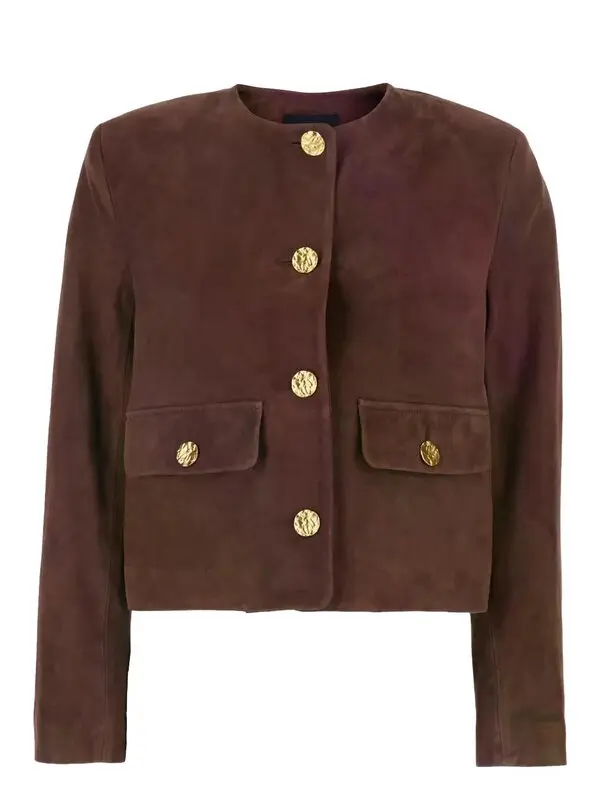ARMA Buttoned Pocket Jacket - Brown