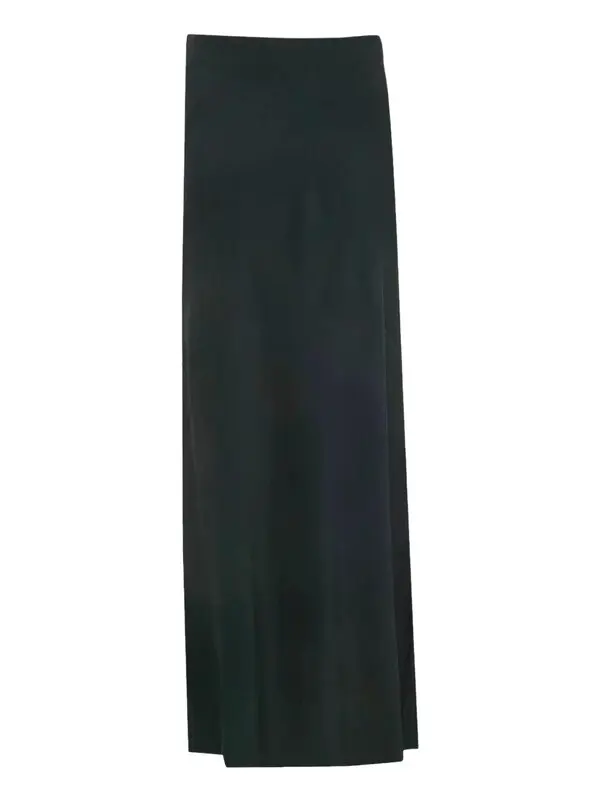 Gucci Satin Maxi Skirt - Black