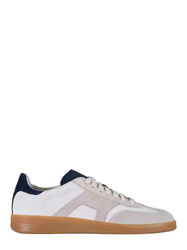 Santoni Olympic Panelled Sneakers - White