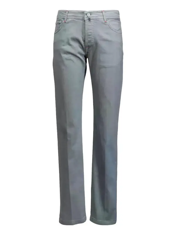 Kiton Straight-leg Jeans - Grey
