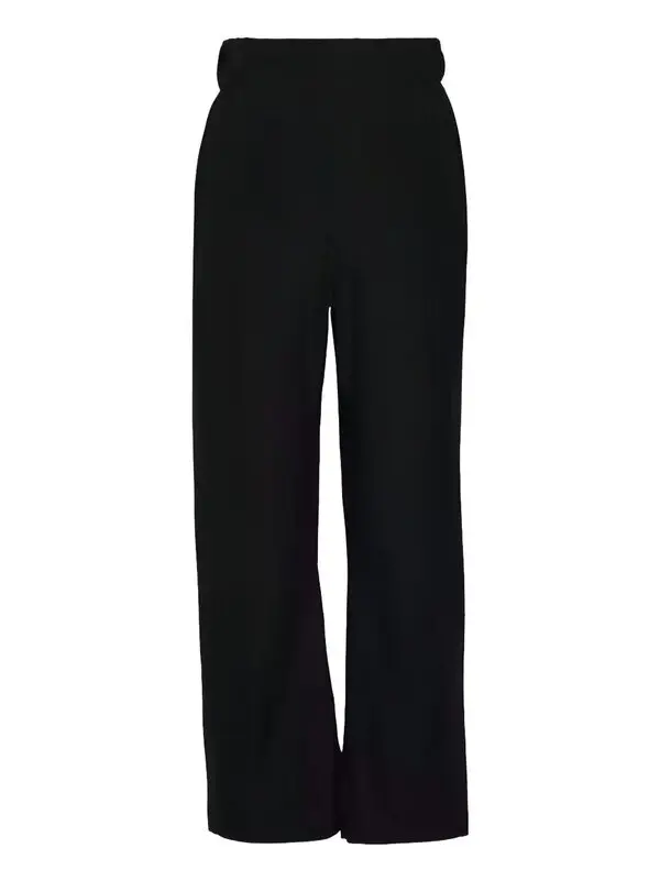 Zero + Maria Cornejo Eko Elasticated-waist Trousers - Black