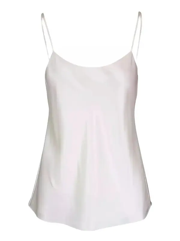 Lafayette 148 New York Scoop-neck Camisole - White