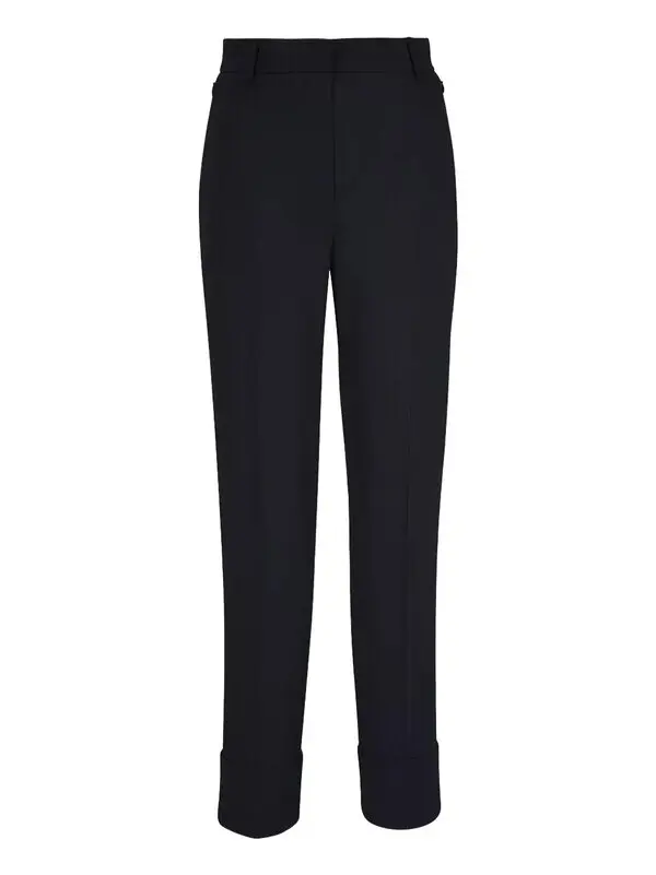 Akris Maxima Doubleface Trousers - Black