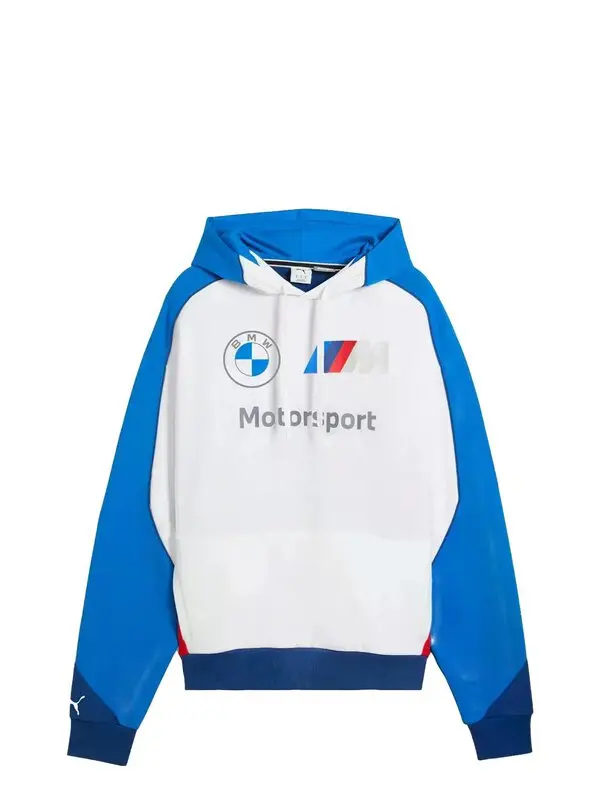 PUMA X Bmw Motorsport Long-sleeve Hoodie - White