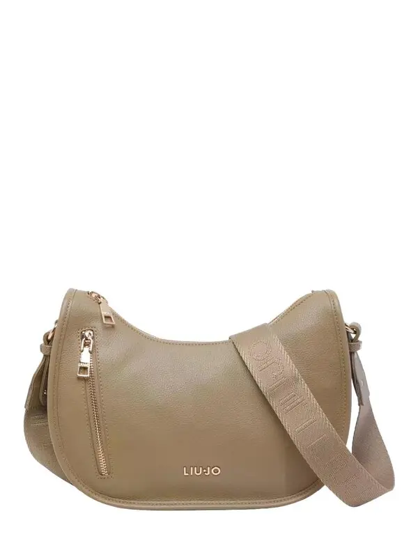 Liu Jo Logo Zip Cross Body Bag - Brown