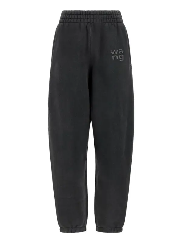 Alexander Wang Logo-detail Track Pants - Black