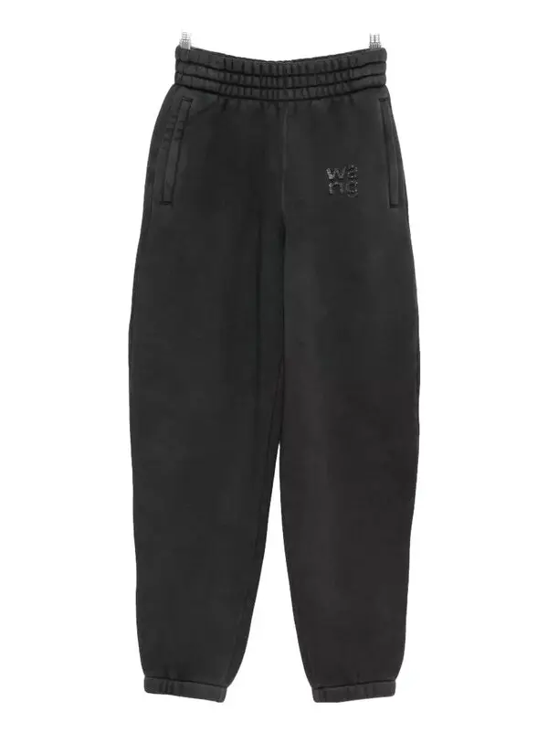 Alexander Wang Logo-detail Track Pants - Black