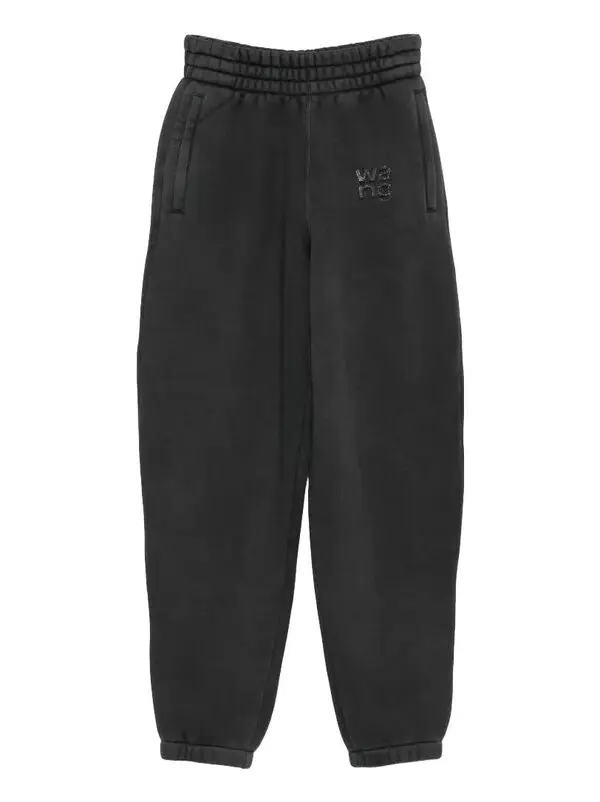 Alexander Wang Logo-detail Track Pants - Black