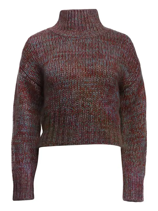 Sablyn Darcey Turtleneck Sweater - Red