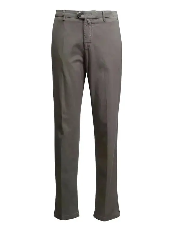Kiton Buttoned Trousers - Brown