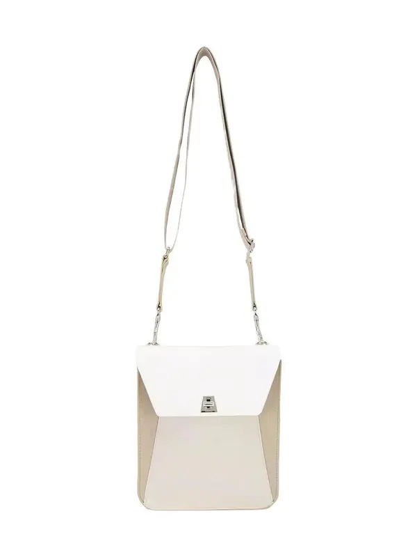 Akris Little Anouk Crossbody Bag - White