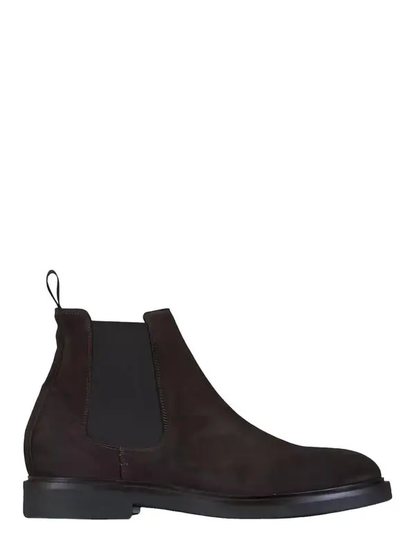 Aquatalia Prospero Suede Chelsea Boots - Brown