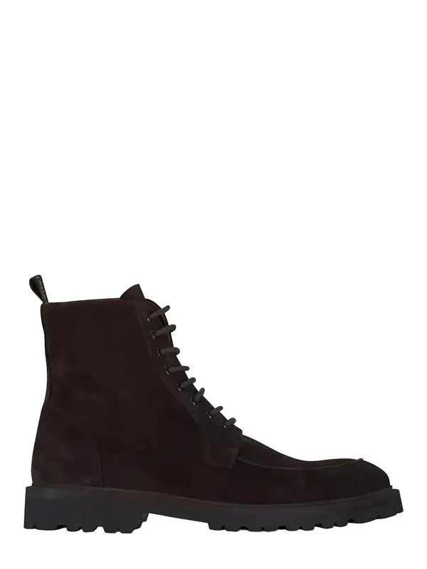 Aquatalia Lace-up Hiking Boots - Brown