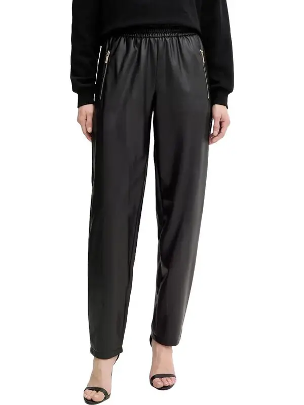 Armani Exchange Zip-pockets Trousers - Black