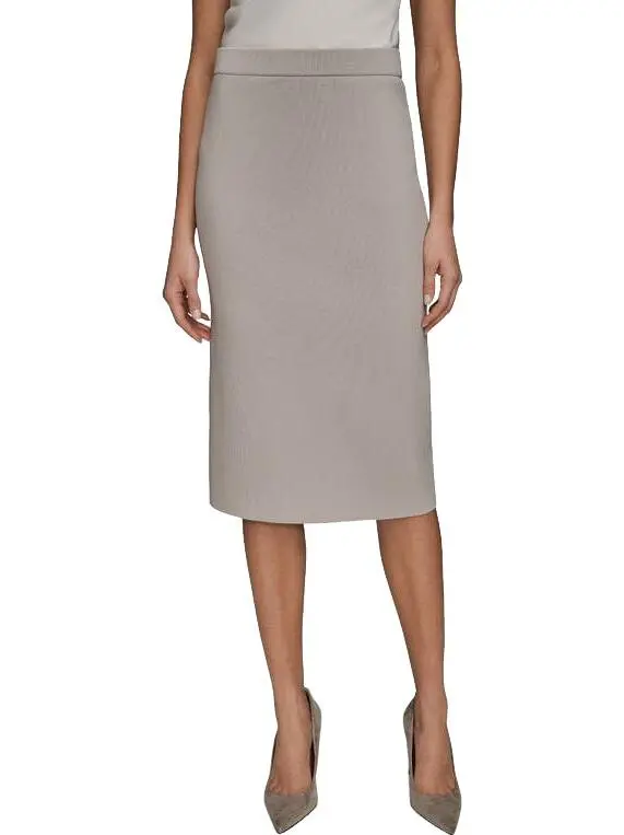 Donna Karan New York Straight Sweater Skirt - Vapor