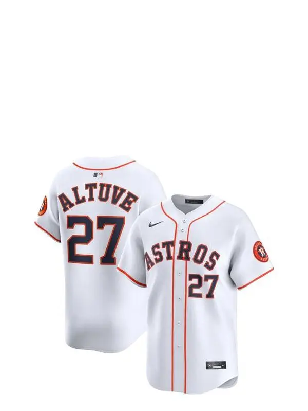 Nike Jose Altuve Houston Astros Home Limited Player Jersey - White