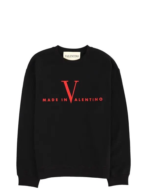 Valentino Garavani Made In Sweatshirt - Black