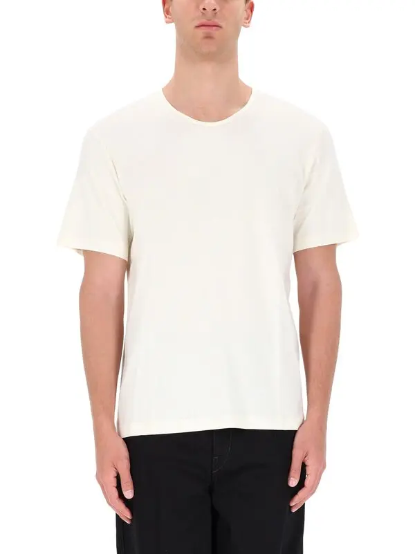 LEMAIRE Cotton T-shirt - White