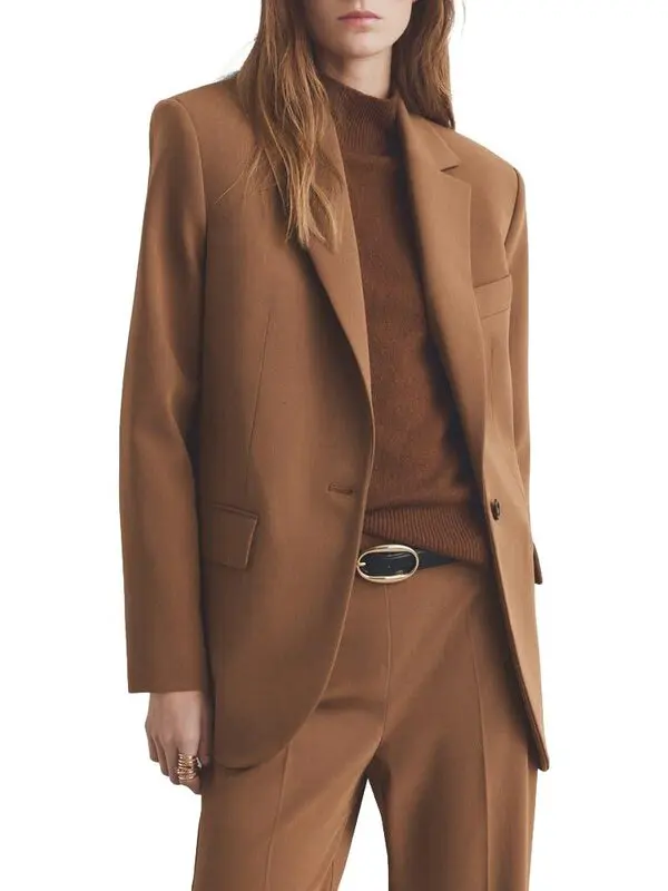 Mango Milano Blazer - Caramel