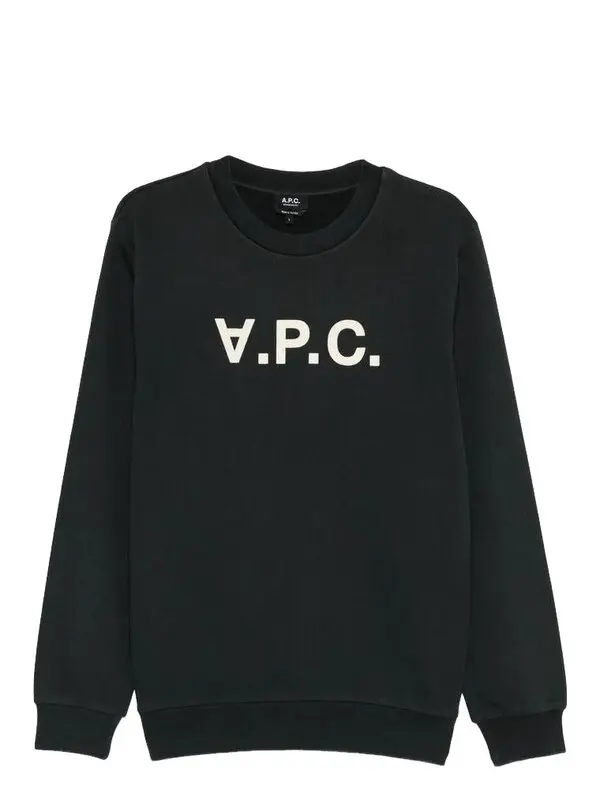 A.p.c. Crew Neck Knitwear - Black