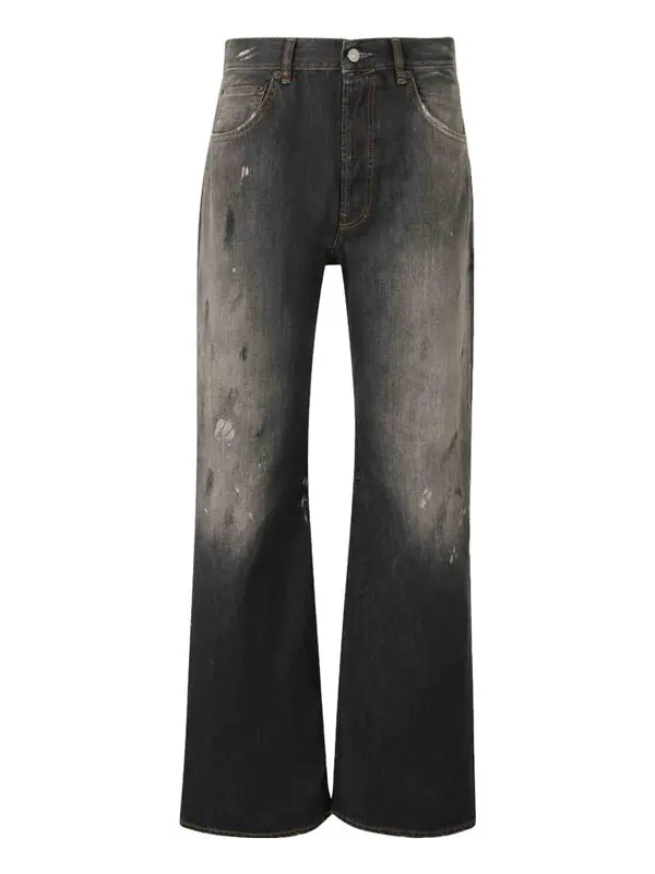 Acne Studios Wide Straight Jeans - Black