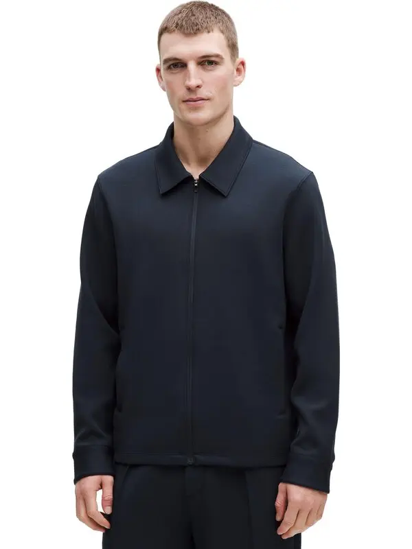 Lululemon Smooth Spacer Collared Full Zip - True Navy