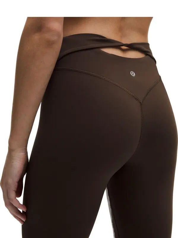 Lululemon Align No Line™ High-rise Twist 25" Tights - Walnut Crunch
