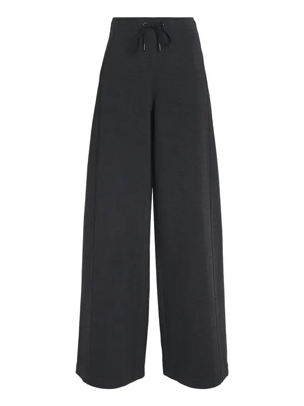 ME+EM Herringbone Barrel-leg Trousers - Grey