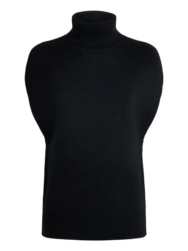 TOTEME Wool-blend Rollneck Sweater - Black