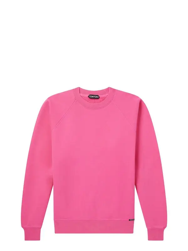 Jacquemus Logo-appliquéd Cotton-jersey Hoodie - Pink