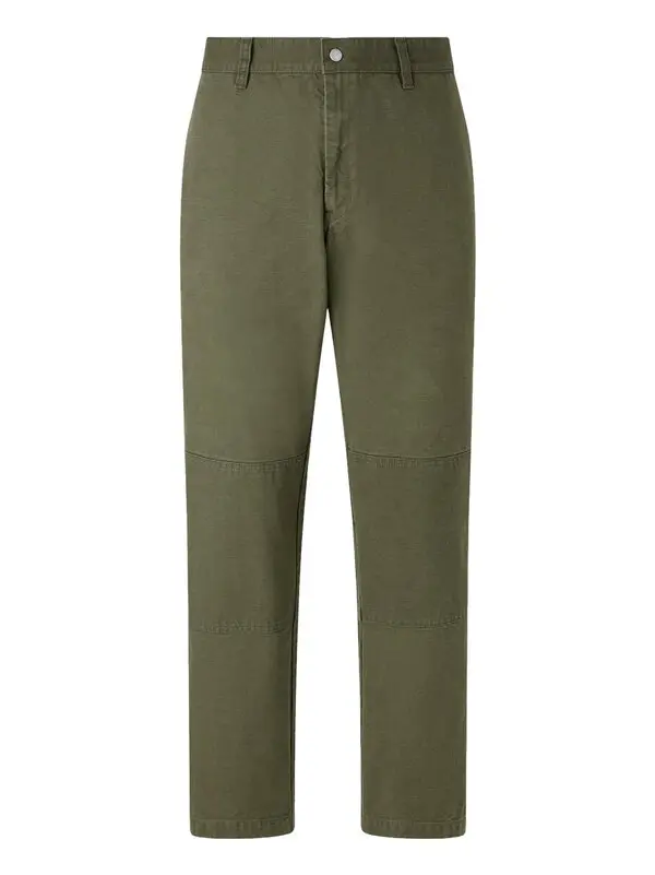 NEIGHBORHOOD Straight-leg Cotton-canvas Trousers - Green