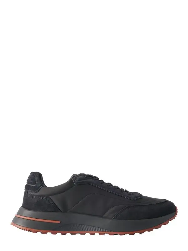 Loro Piana Weekend Walk Evo Sneakers - Black