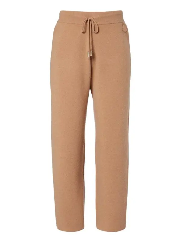 Moncler Wool And Cashmere Sweatpants - Beige