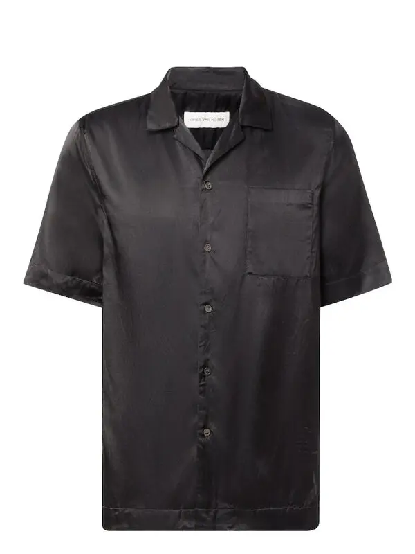 Dries Van Noten Bowling Shirt - Black