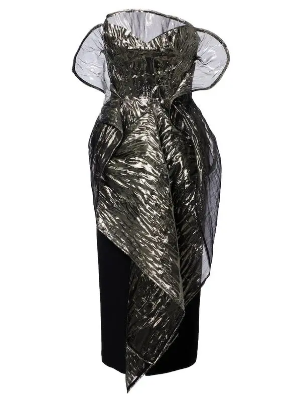 Maticevski De La Cruz Cocktail Dress - Black
