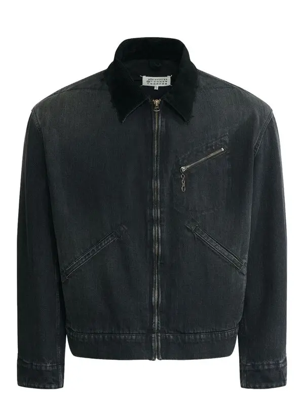 MAISON MARGIELA Denim Jacket - Black