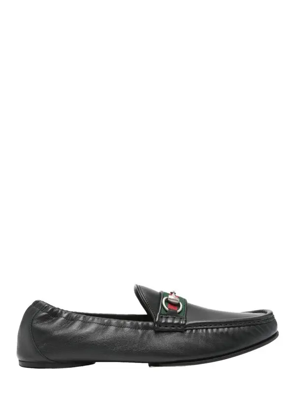 Gucci Horsebit 1953 Leather Loafers - Black