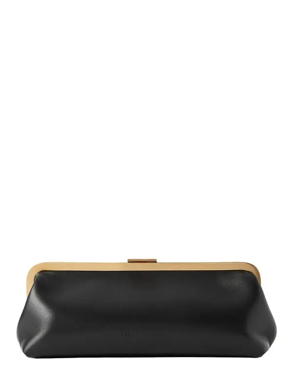 Proenza Schouler Amory Leather Clutch - Black