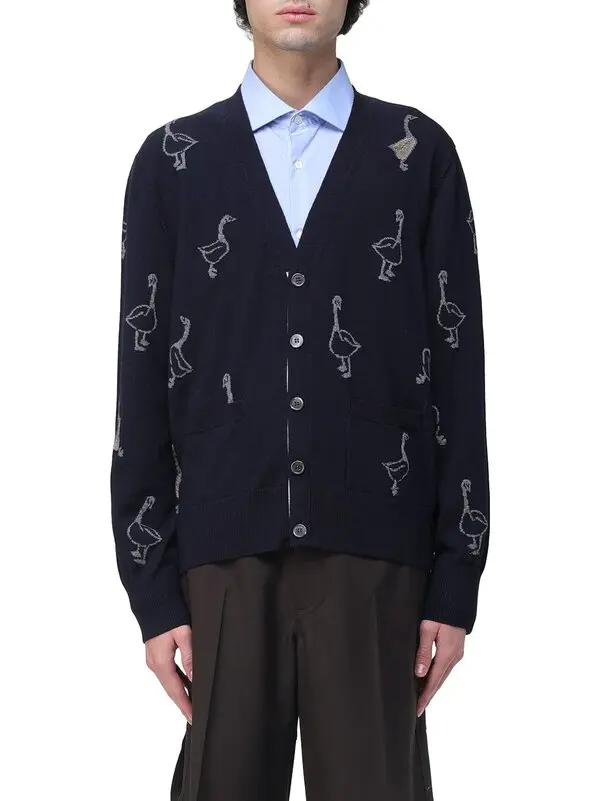 Thom Browne Cardigan - Blue