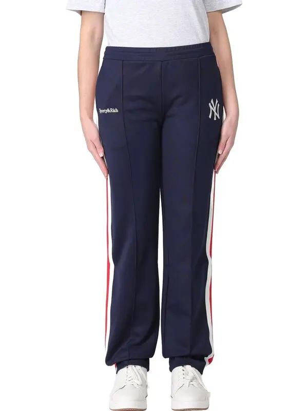 SPORTY & RICH Trousers - Navy