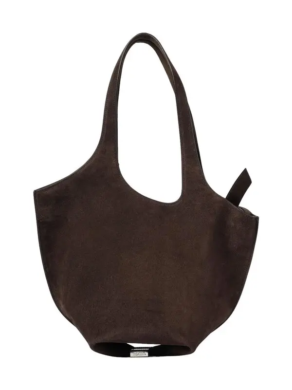 Attico Suede Tote Bag - Brown
