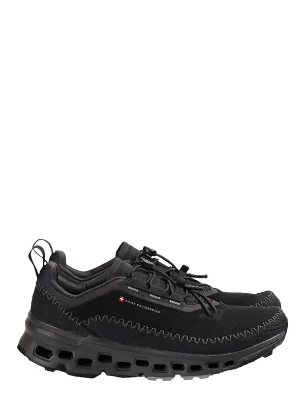 On Lace Up Sneakers - Black
