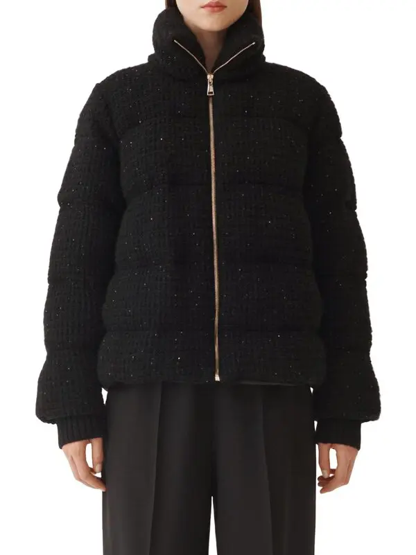 Fabiana Filippi Puff Jacket - Black