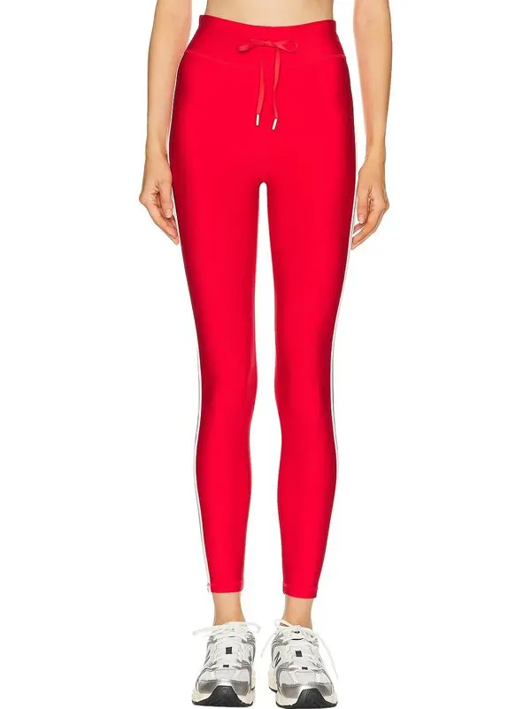 The Upside Oxford 25 Midi Legging - Cherry