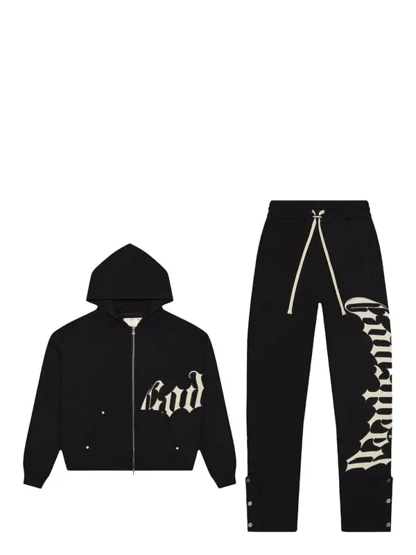 GODSPEED Og Logo Sweatsuit V2 - Black