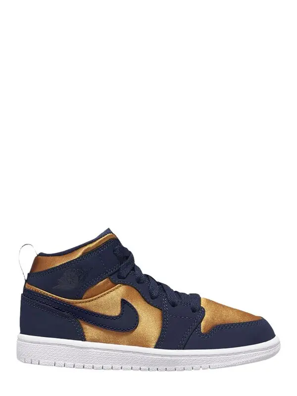 JORDAN 1 Mid Se Ps Sneakers - Gold