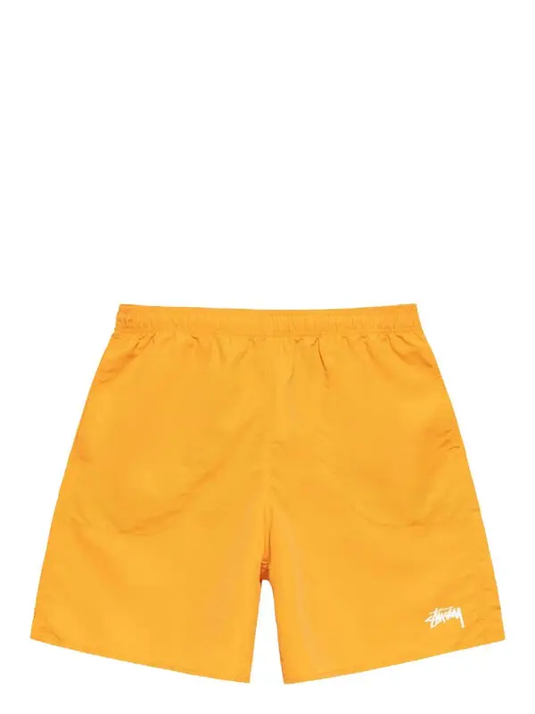 StÜssy Stock Elastic Waistband Water Short - Orange